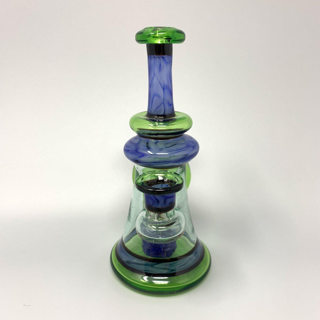 Algae Green/Tonic Blue Brain Freeze Rig | The Glass Warehouse