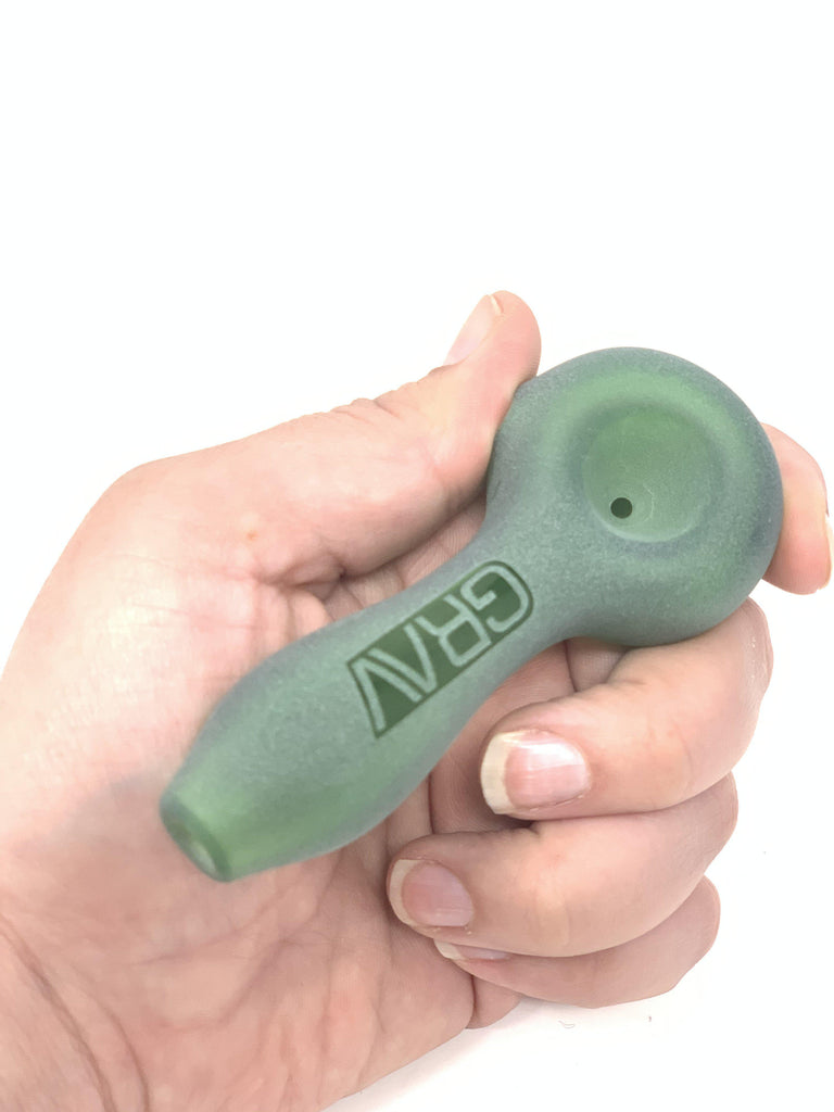 Grav Labs Sandblasted Spoon | The Glass Warehouse