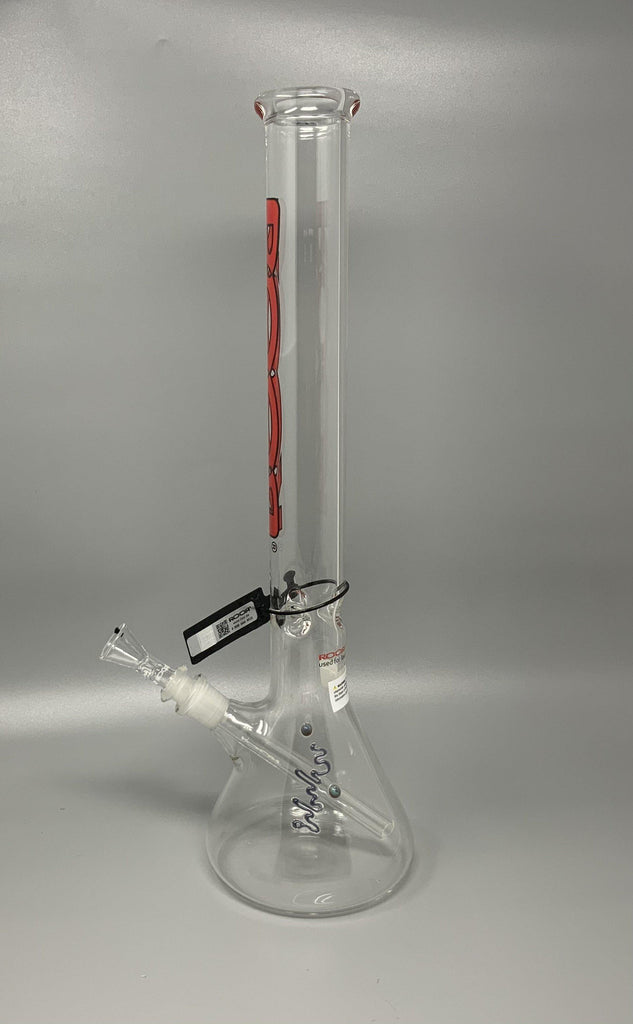 ROOR®️ Classic Beaker Red Black 18” | The Glass Warehouse